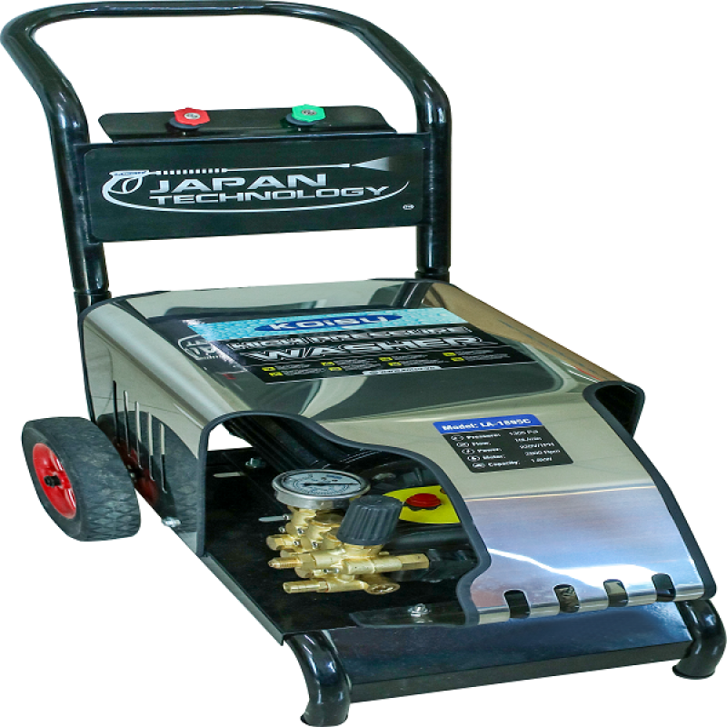 Máy rửa áp lực cao nước lạnh 90 Bar, 1.8KW (1 Pha, bao gồm dây 15m ...